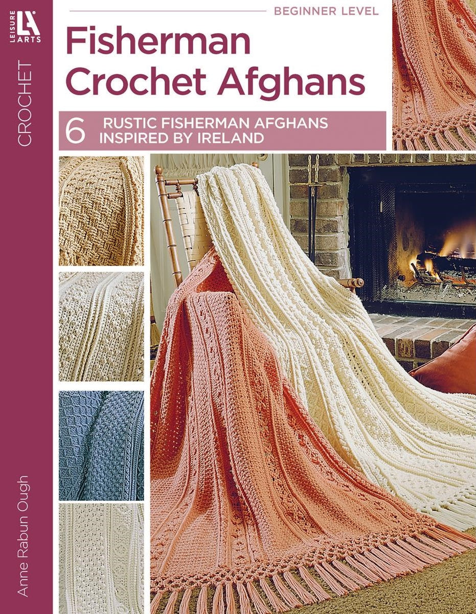 #250 "Fisherman Crochet Afghans" Pattern Booklet – Needles 'n Pins Yarn ...