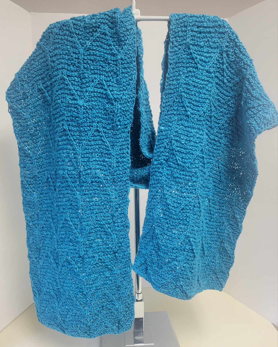 Origami Scarf – Needles 'n Pins Yarn Shoppe
