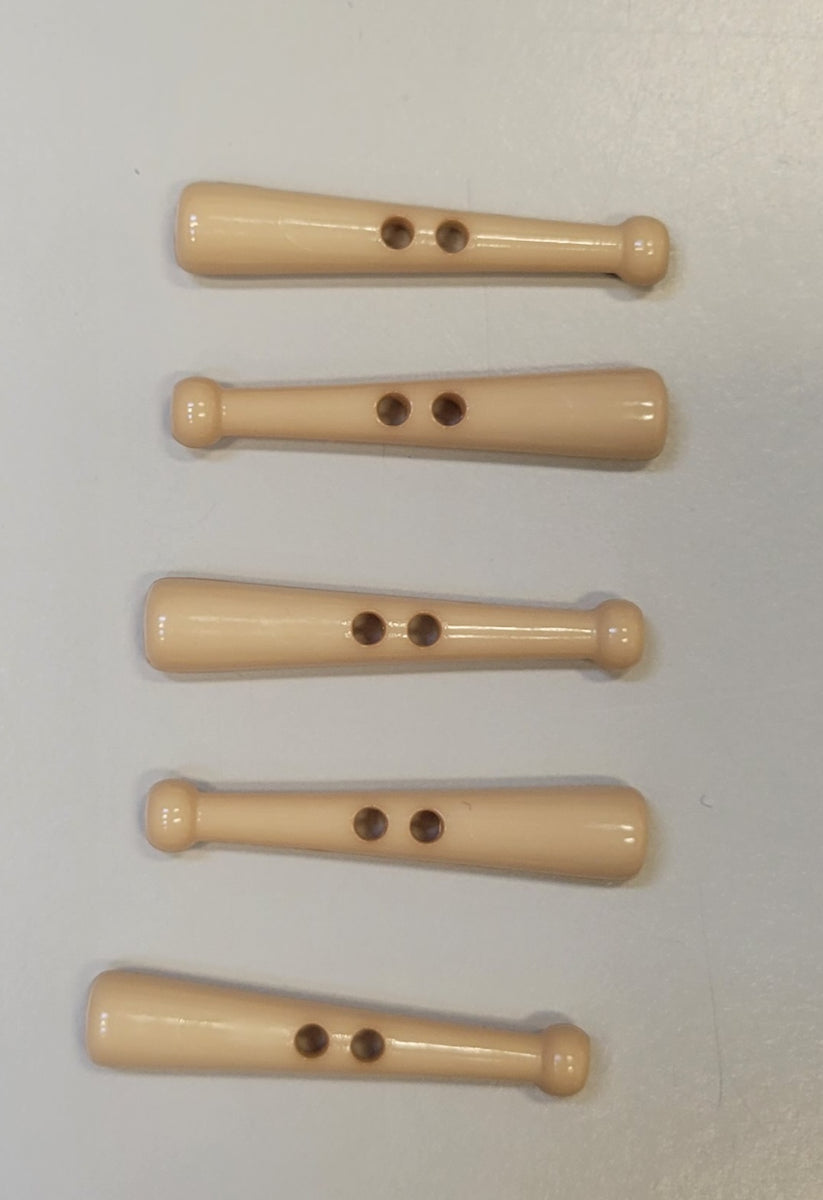 Baseball Bat Button – Needles 'n Pins Yarn Shoppe