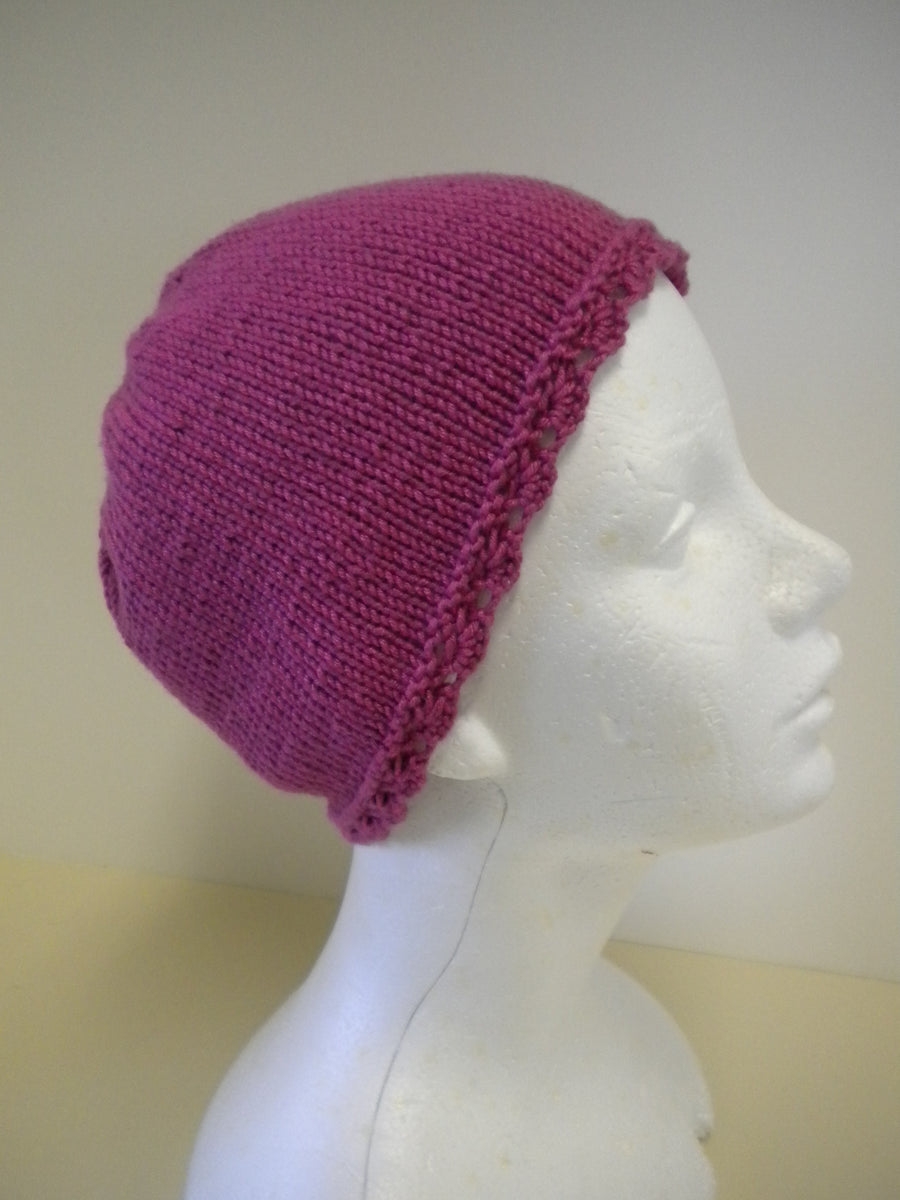 Basic Chemo Cap Pattern – Needles 'n Pins Yarn Shoppe