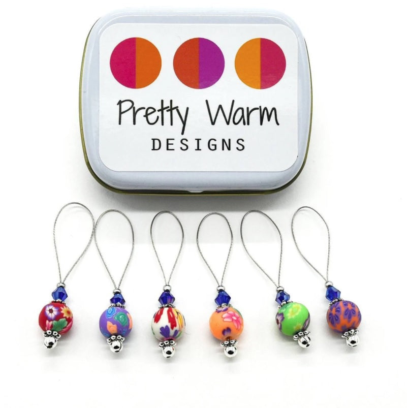 Pretty Warm Designs Stitch Markers – Needles 'n Pins Yarn Shoppe
